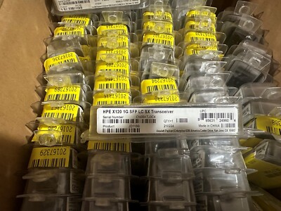 JD118B HPE X120 1G SFP LC SX Transceiver - Brand New Sealed ...