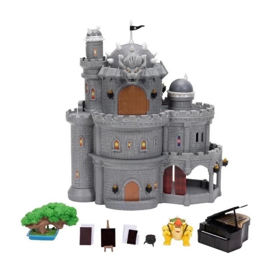 The Super Mario Galaxy Movie Bowser Castle Playset | eBay