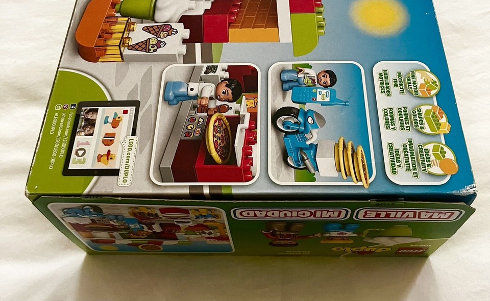 Lego Duplo My Town Pizzeria 10834 - RETIRED FACTORY SEALED 673419264563 ...