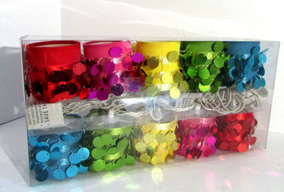 Party String Light Set Sequined Lampshade Tree Decor Holiday Patio ...