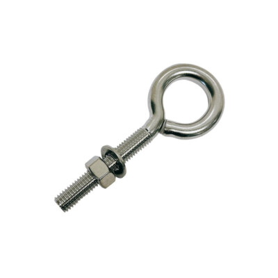 Marine Boat Stainless Steel T316 1/2" x 3" Turned Eye Bolt Washer WLL ...