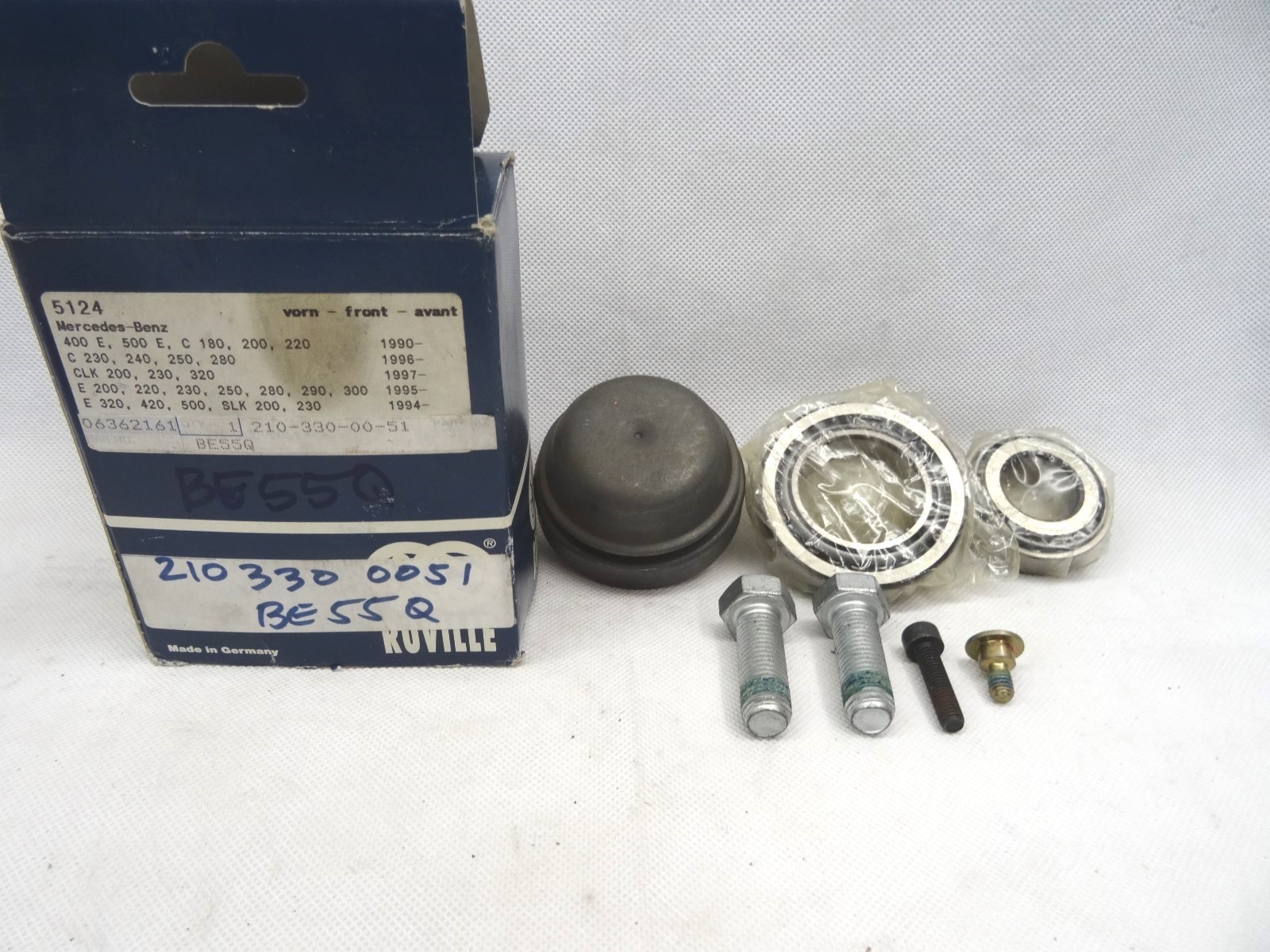 Mercedes R129 R170 W202 W208 W210 Front Wheel Bearing Kit 2103300051 | eBay