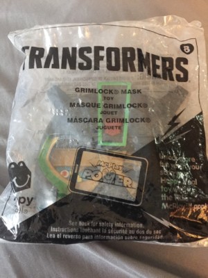 Transformer #8 Grimlock Mask 2016 McDonald's Happy Meal Toy | eBay