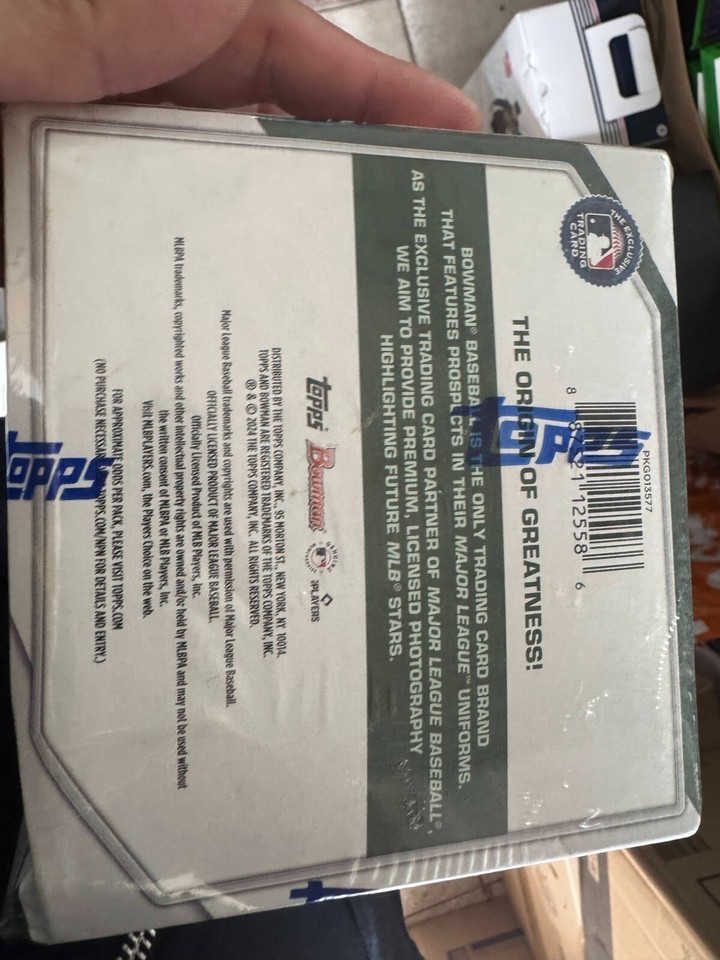 2024 Bowman Baseball Mega Box 50 MLB Trading Cards 2 Chrome Packs ...
