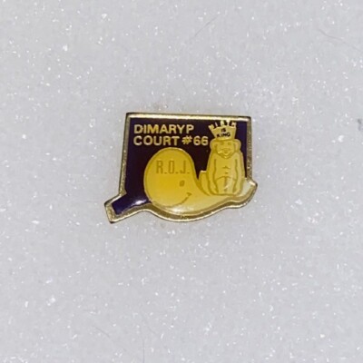 Royal Order of Jesters ROJ Connecticut CT Whale Billiken Pin | eBay