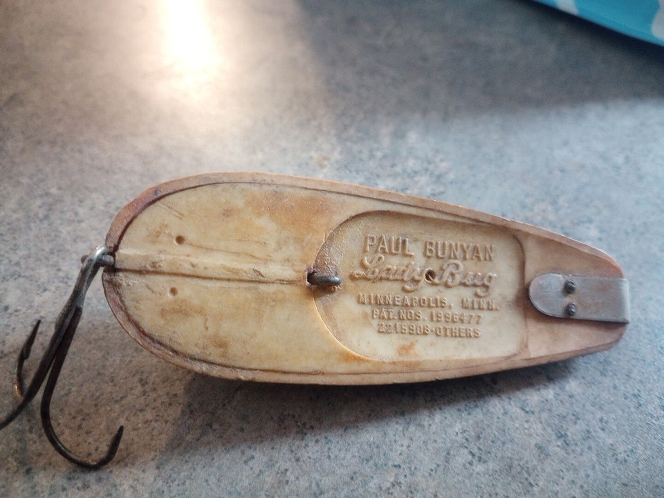 Vintage Lady Bug Fishing Lure Paul Bunyan | eBay