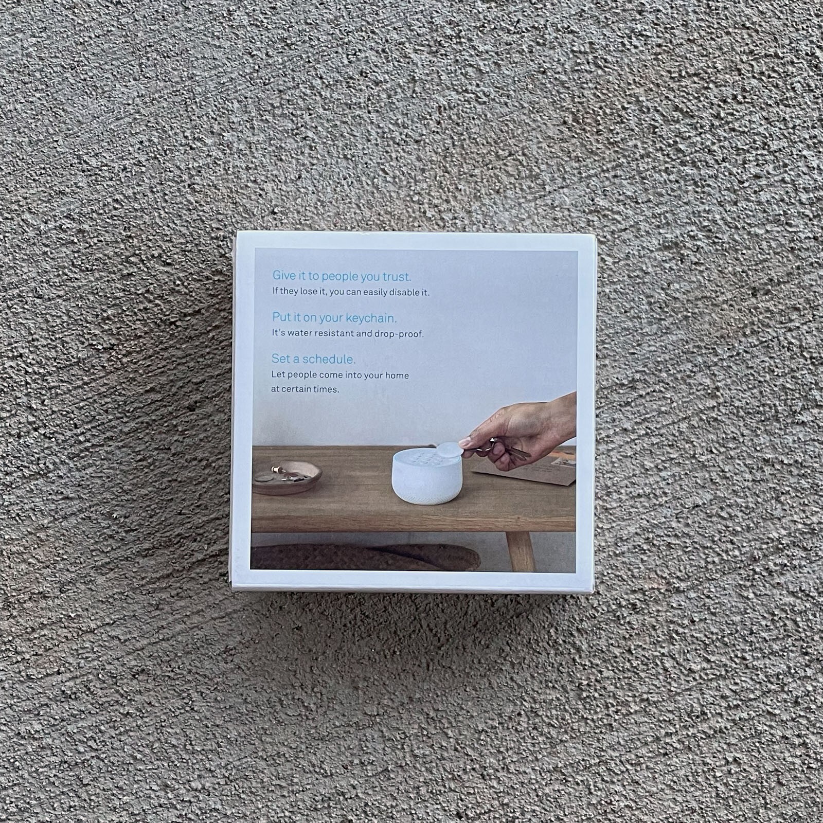 Google Nest Secure Tag (Key Fob) New Unopened White/Blue | eBay