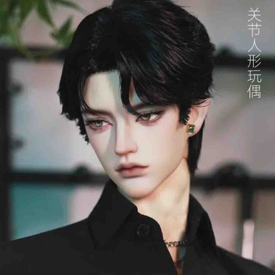 1/3 BJD Doll Uncle Man Male Body Eye with Faceup Resin Joints Handmade ...