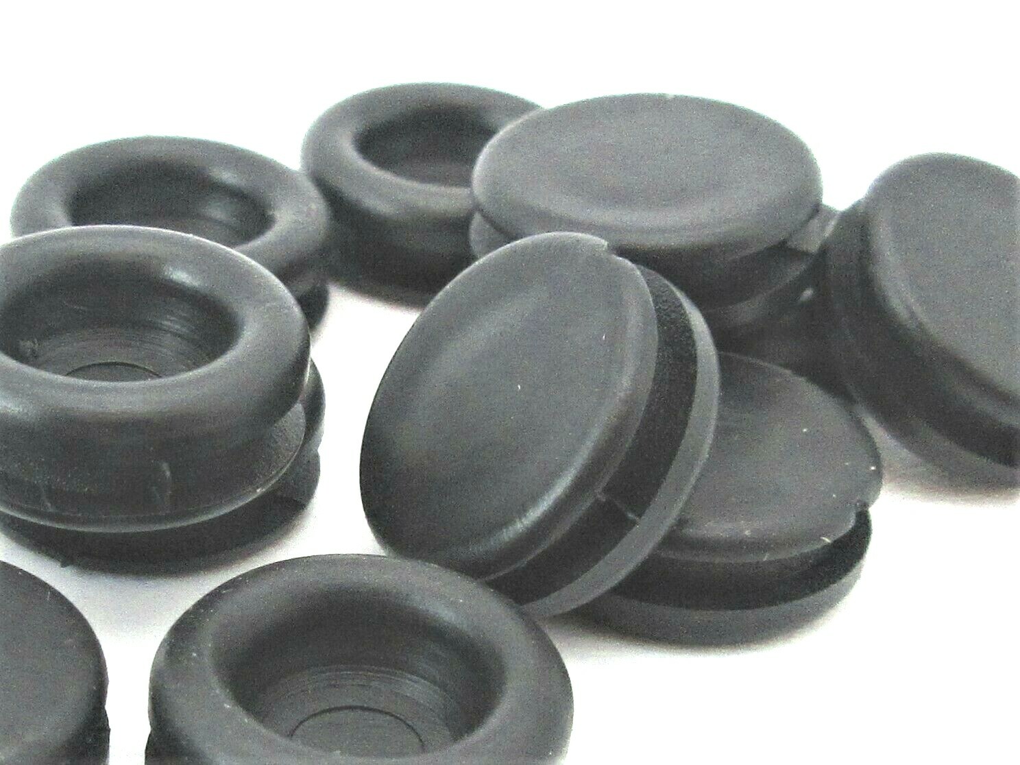 5/8" Rubber Panel Plug, Knockout Plug, Solid Grommet, Fits 1/16” Thick ...