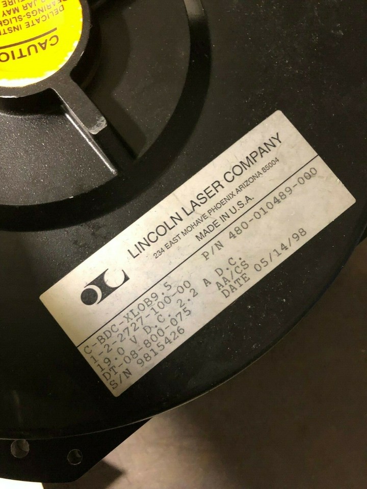 Lincoln Laser Polygon Spin Motor 480-010489-000 | eBay