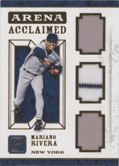 2016 Panini Pantheon - Arena Acclaimed Mariano Rivera #AA-MR Gold /25 ...