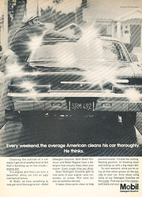 1968 Chevrolet Caprice Mobil One Vintage Advertisement Car Print Ad ...