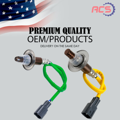 2PCS Up+Downstream Oxygen O2 Sensor OEM For Subaru Forester Impreza 2 ...