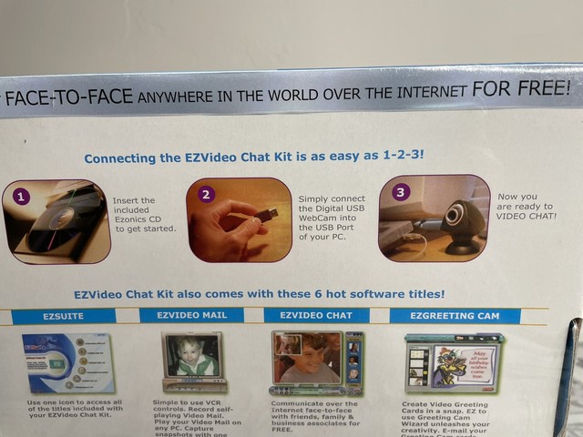 Ezonics EZVideo Chat Kit Web Cam for sale online | eBay