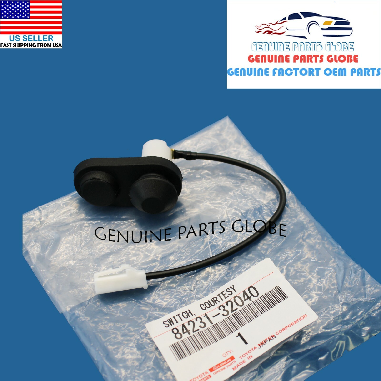 GENUINE TOYOTA 4RUNNER CAMRY RAV4 FRONT DOOR COURTESY LAMP SWITCH 84231 ...