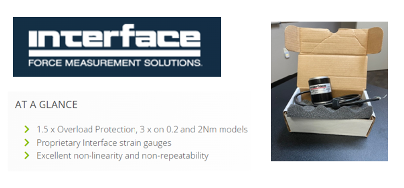 Interface MRT2-20NM Torque Transducer Calibration - New Open Box | eBay
