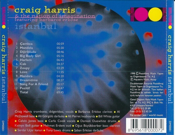 Craig Harris & Barbaros Erköse – istanbul (1998) CD "Made in Turkey ...