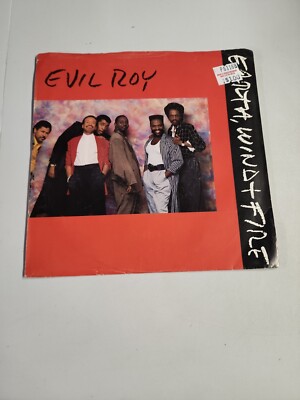 Earth Wind & Fire - Evil Roy - RECORD SLEEVE ONLY (45RPM 7”) (SLV40) | eBay