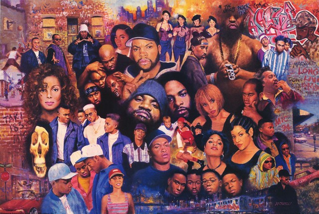 POSTER : BLACK AMERICANA : BLACK CELEBRITIES MONTAGE- FREE SHIP ! # ...