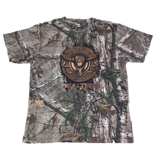 Realtree Men's XL Buckthorn River Real Tree Camouflage Antler Graphics ...