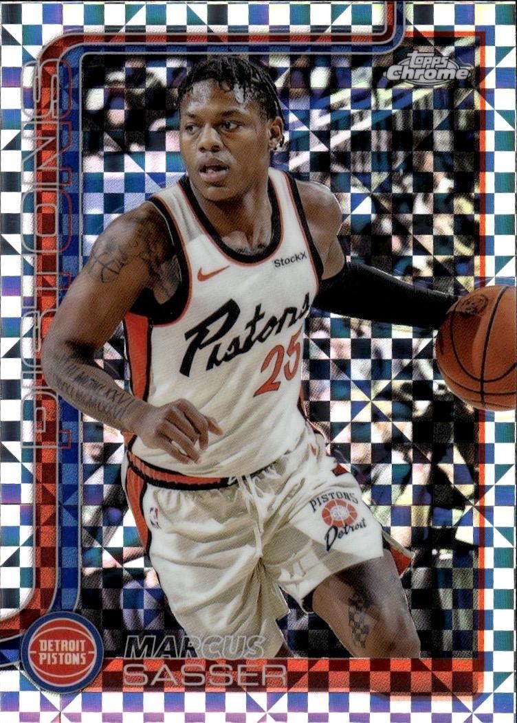 2025-26 Topps Chrome - Marcus Sasser #35 X-Fractor for sale online ...