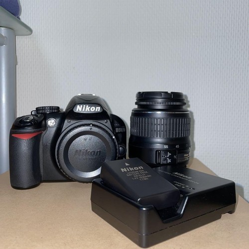 Nikon D3100 Digital Camera Set 14.2MP Wi-Fi SD Card Full HD Video Used ...