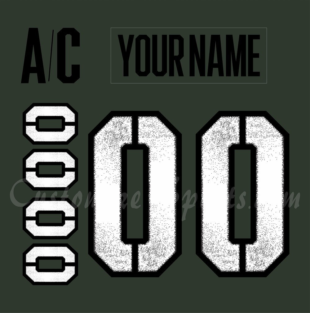 Edmonton Oilers Customized Number Kit for 2019-20 Military Uniform | eBay