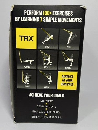 TRX Fit System Suspension Trainer NEW Bodyweight Training Fitness Goals ...