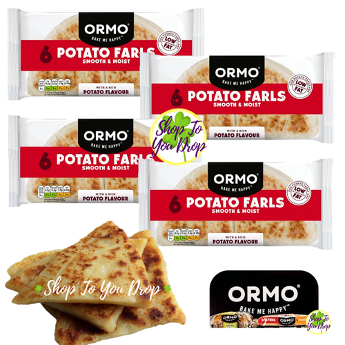 24 ORMO POTATO BREAD FARLS 4 x 6 PACK Northern Ireland Breakfast ...