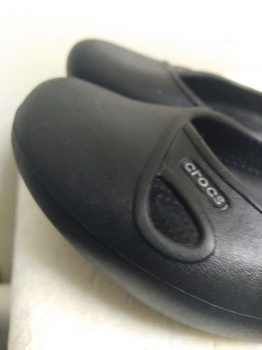 Crocs Womens Sz 9 Diamond Embellished Ballerina Slingback Loafers FREE ...