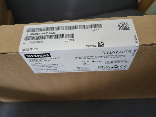 6SL3055-0AA00-5CA2 NEW SIEMENS SINAMICS SMC30 Sensor Module 6SL3 055 ...