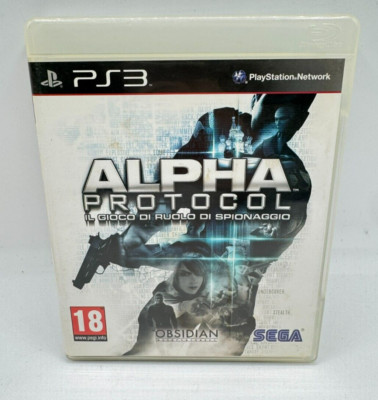 Alpha Protocol The Game Of Role Espionage PS3 sony PLAYSTATION 3 Pal ...