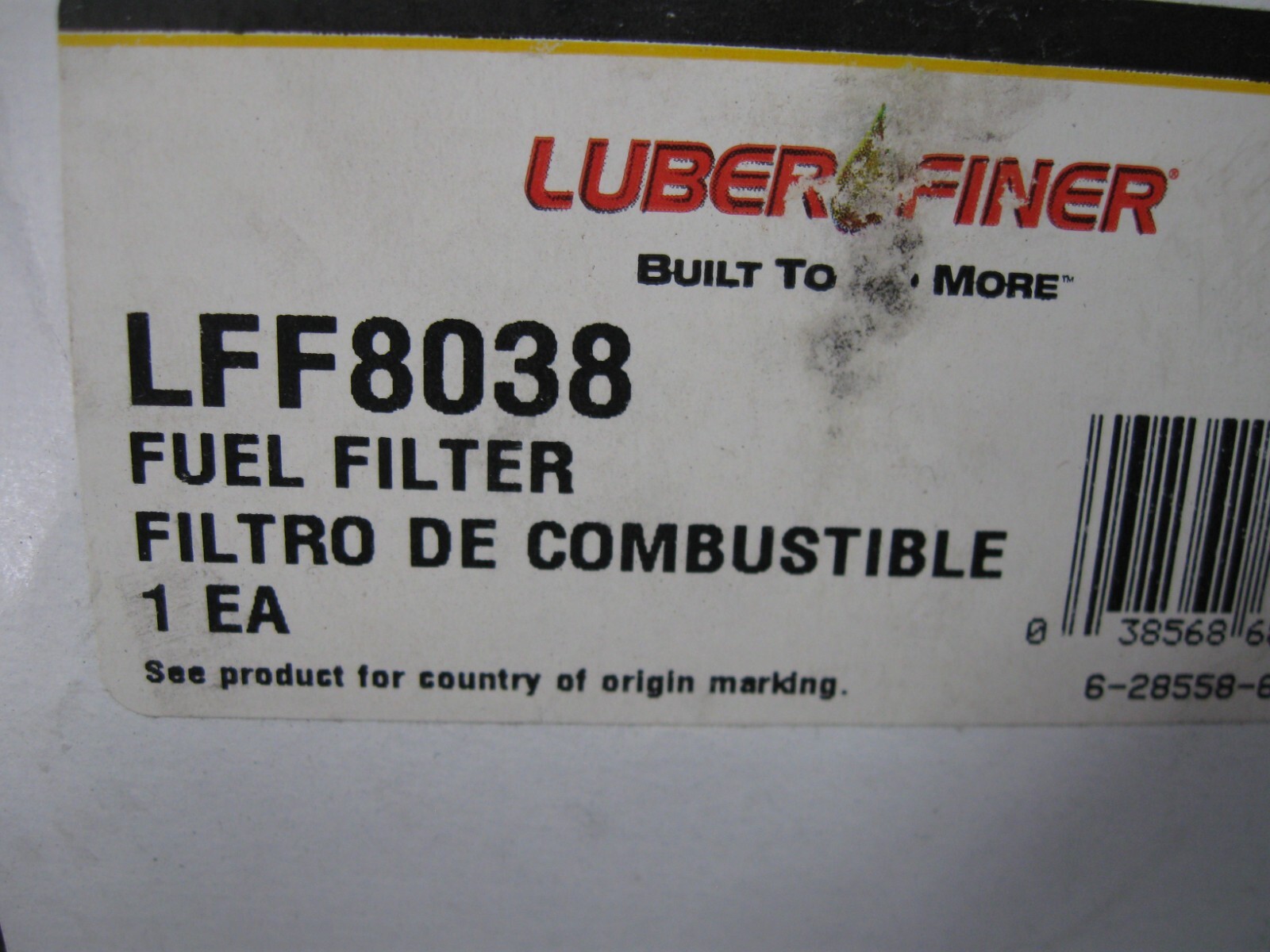 Fuel Filter Luber-Finer LFF8038 for sale online | eBay