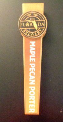 Florida Brewery MAPLE PECAN PORTER Tap Handle Knob | eBay