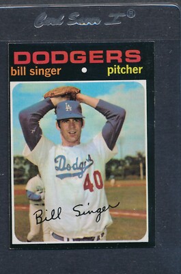1971 Topps #145 Bill Singer Dodgers EX *10454 | eBay