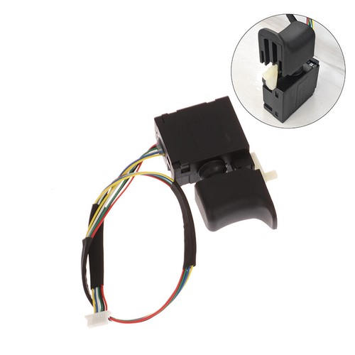 Cordless Electric Drill Dustproof Speed Control Push Button Trigger ...