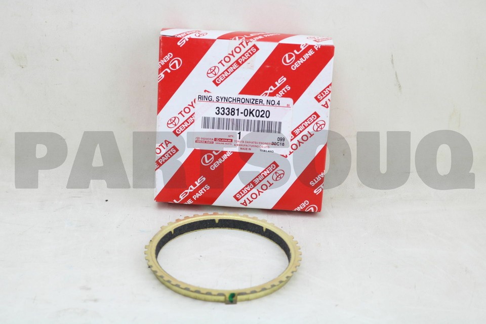 333810K020 Genuine Toyota RING SYNCHRONIZER 33381-0K020 | eBay