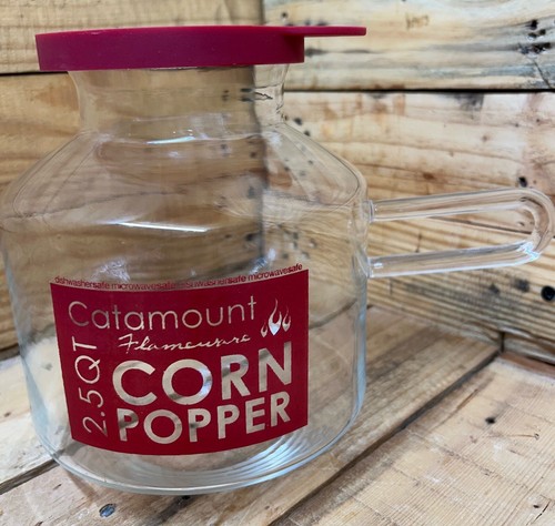 Microwave Popcorn Popper Catamount Glass Corn Popper 2 1/2 Quarts S4208 ...