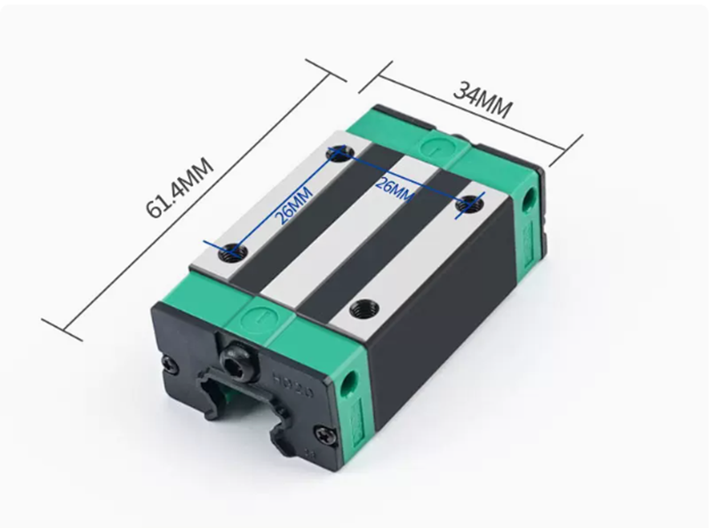 Bearing Steel Linear Guide Rail Slider Sliding Rail HGH HGW HG15 25 35 ...