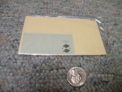 Walthers decals HO Combined Freight 38-04 CNW Employee Owned white J78 ...