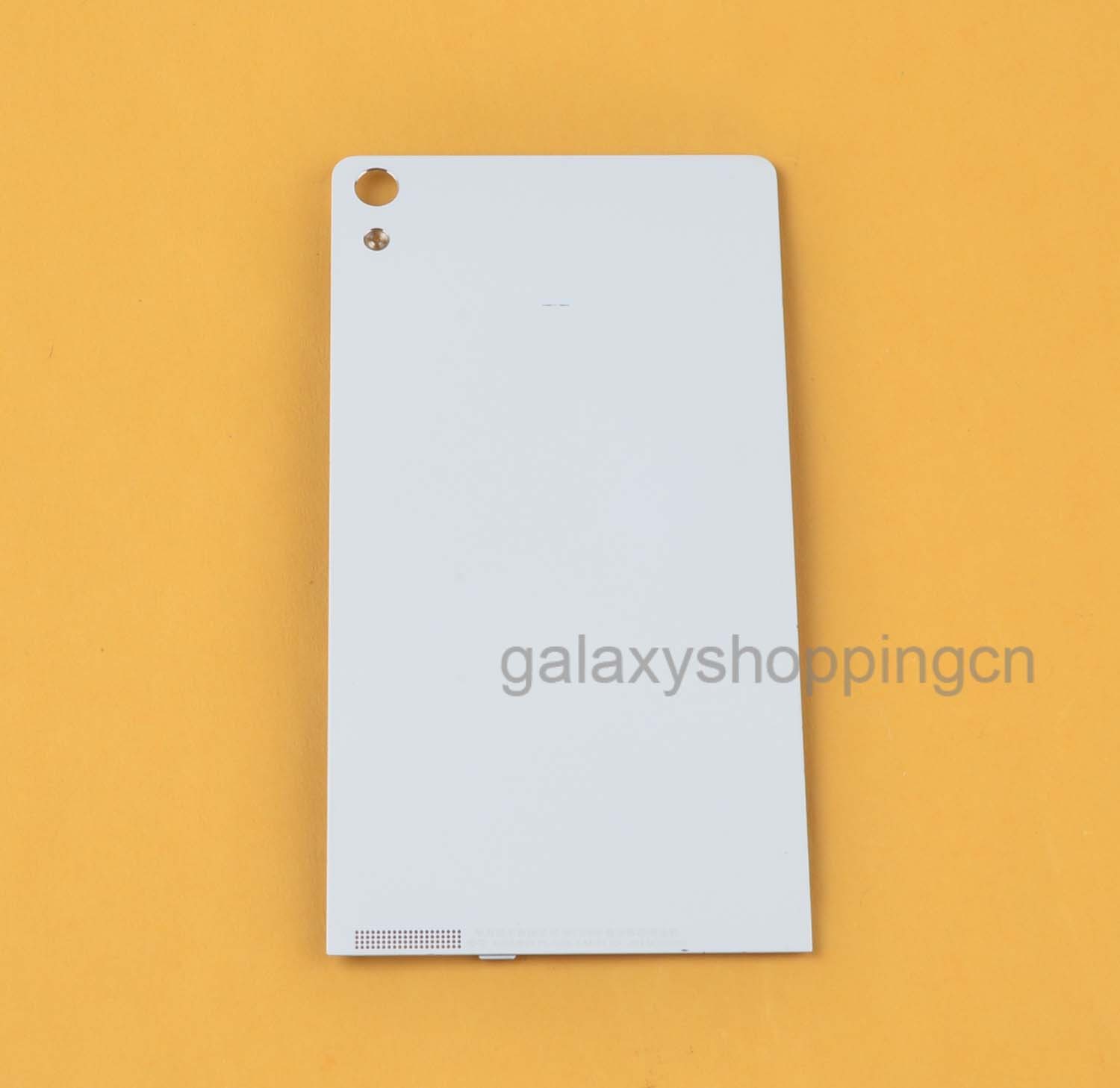For Huawei Ascend P6 Hard Thin Metal Battery Door Back Cover Housing ...