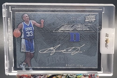 Grant Hill 2013-14 UD Black #CS-GH Black Chalk Signatures /40 | eBay