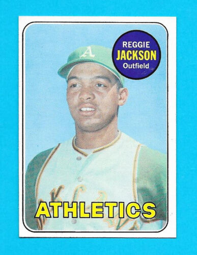 1969 TOPPS BASEBALL #260 REGGIE JACKSON ROOKIE EX+ to NM | eBay