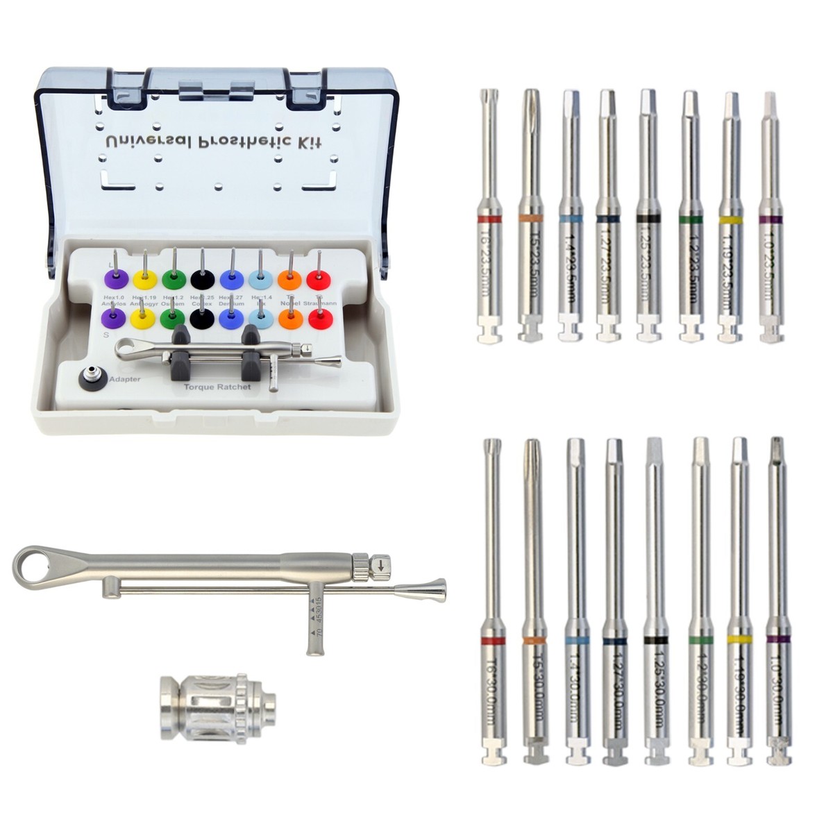 Zimmer Torque Wrench Hex Driver Instruction For Universal Implant