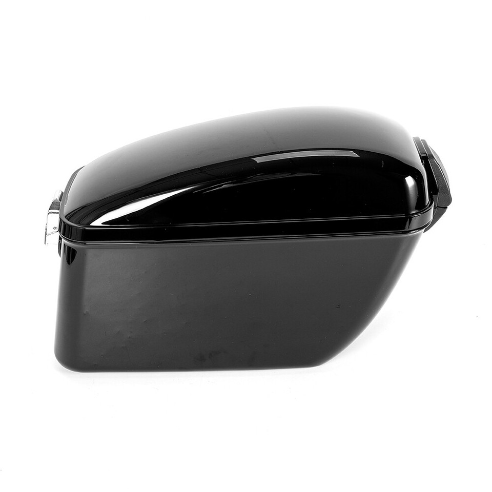 For Honda Fury Shadow Motorcycle Hard Trunk Saddle Bag Luggage Cruiser ...