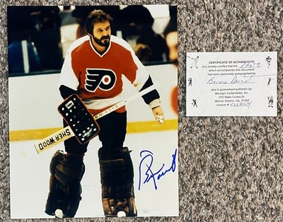 Bernie Parent Autographed 8 x 10 Photo / Picture with COA | eBay