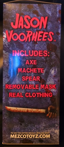 Mezco Cinema Of Fear 10in Roto Jason Friday The 13th The Final Chapter ...