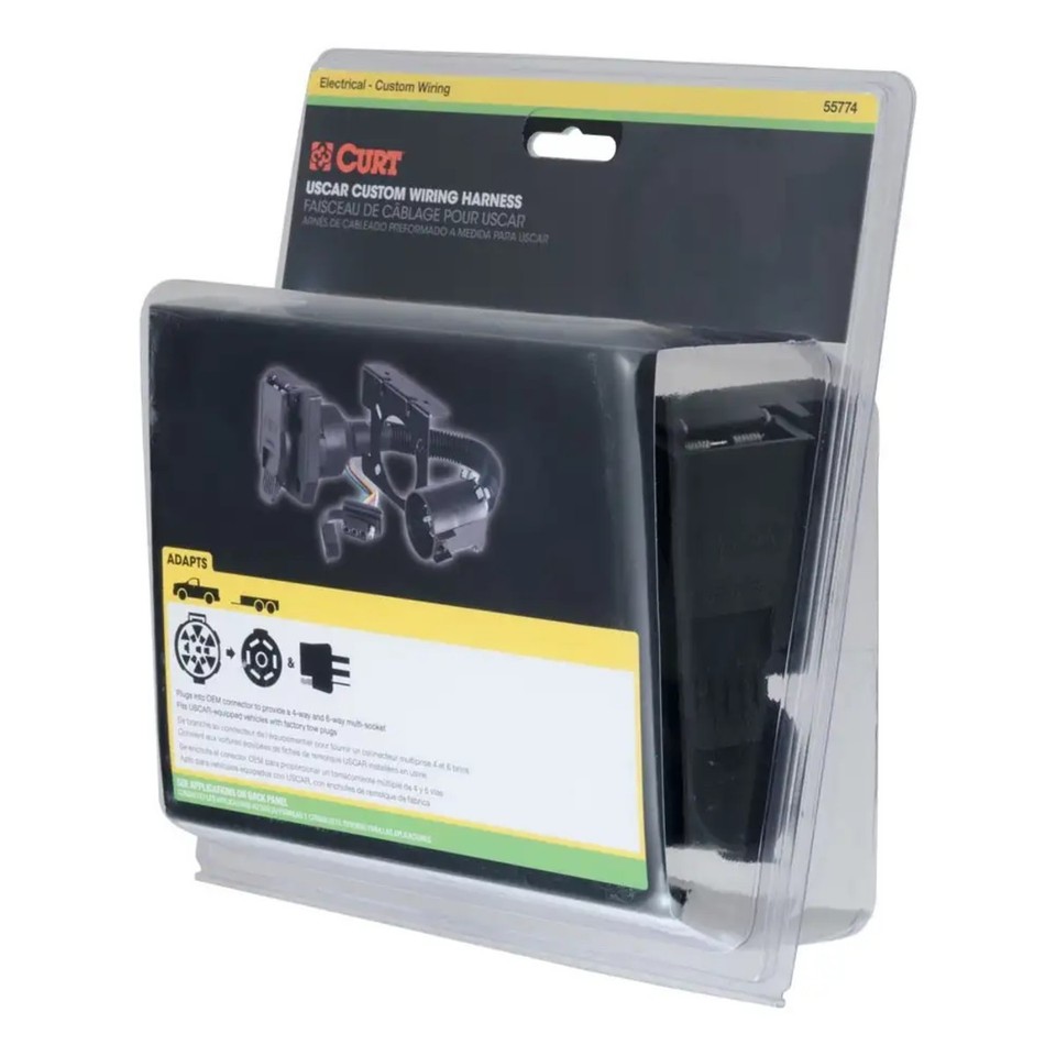 55774 Curt T Connector for Chevy MB Mercedes F550 Truck Yukon SaVana ...