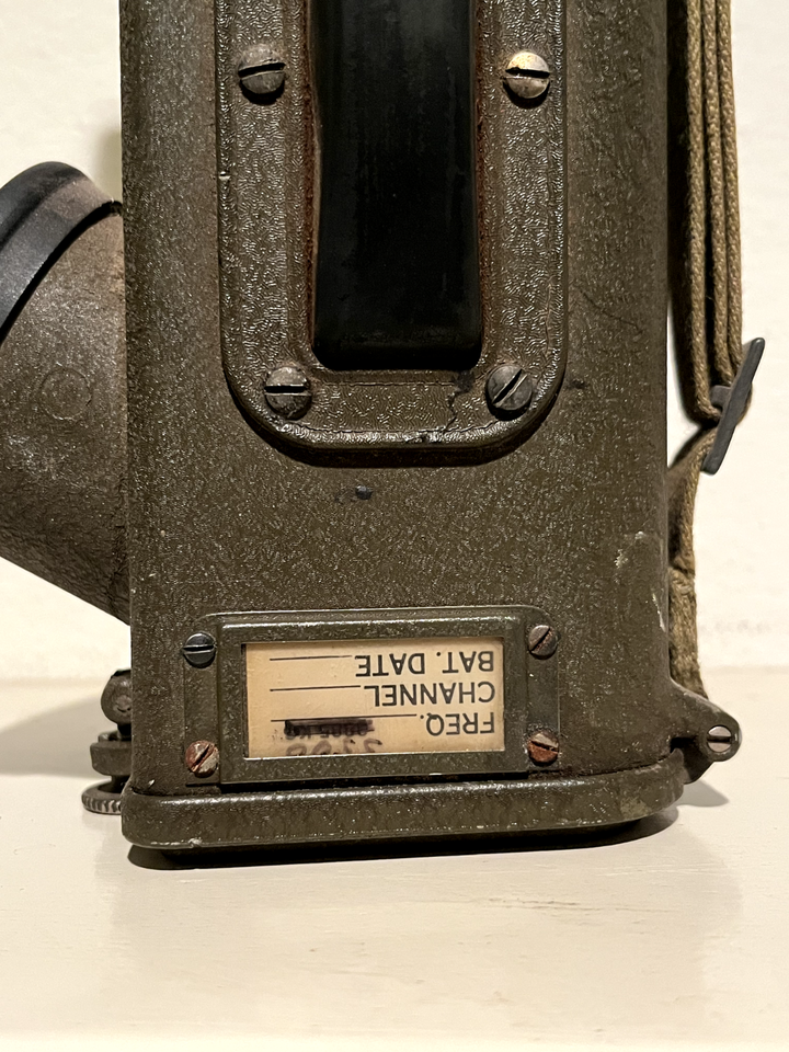 WWII Signal Corps Radio Receiver Transmitter BC-611-C "Handy Talky ...