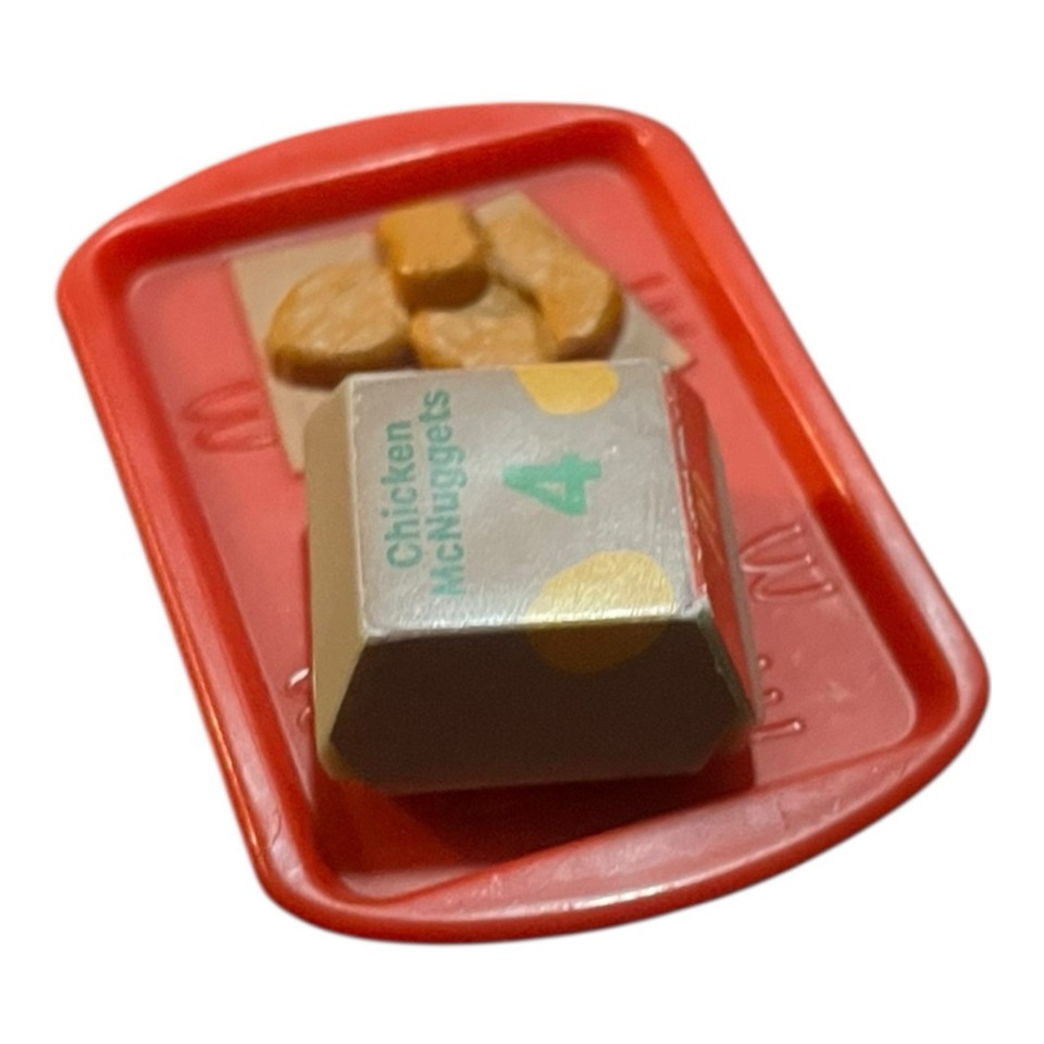 Lil McDonald’s Four Piece Chicken Nugget Tray Happy Meal Toy | eBay